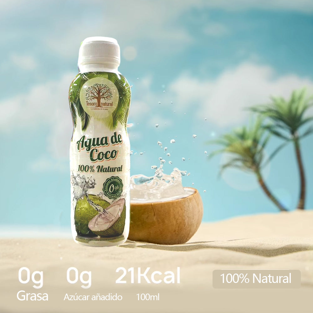 Agua De Coco Puro 500ml (Tesoro Natural) – Alimentacion Asiatica KIMJIA
