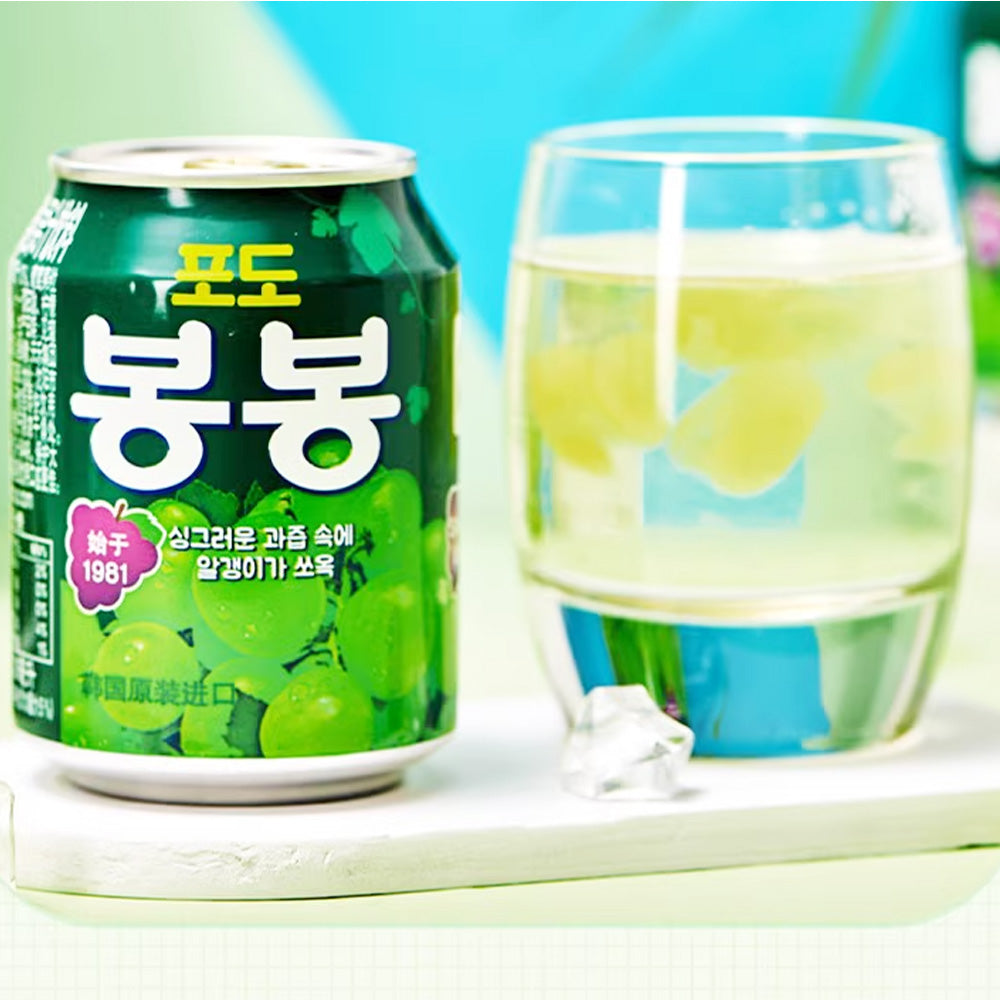 Bebida Coreana de Zumo de Uva 238ml Bong Bong – Alimentacion Asiatica KIMJIA