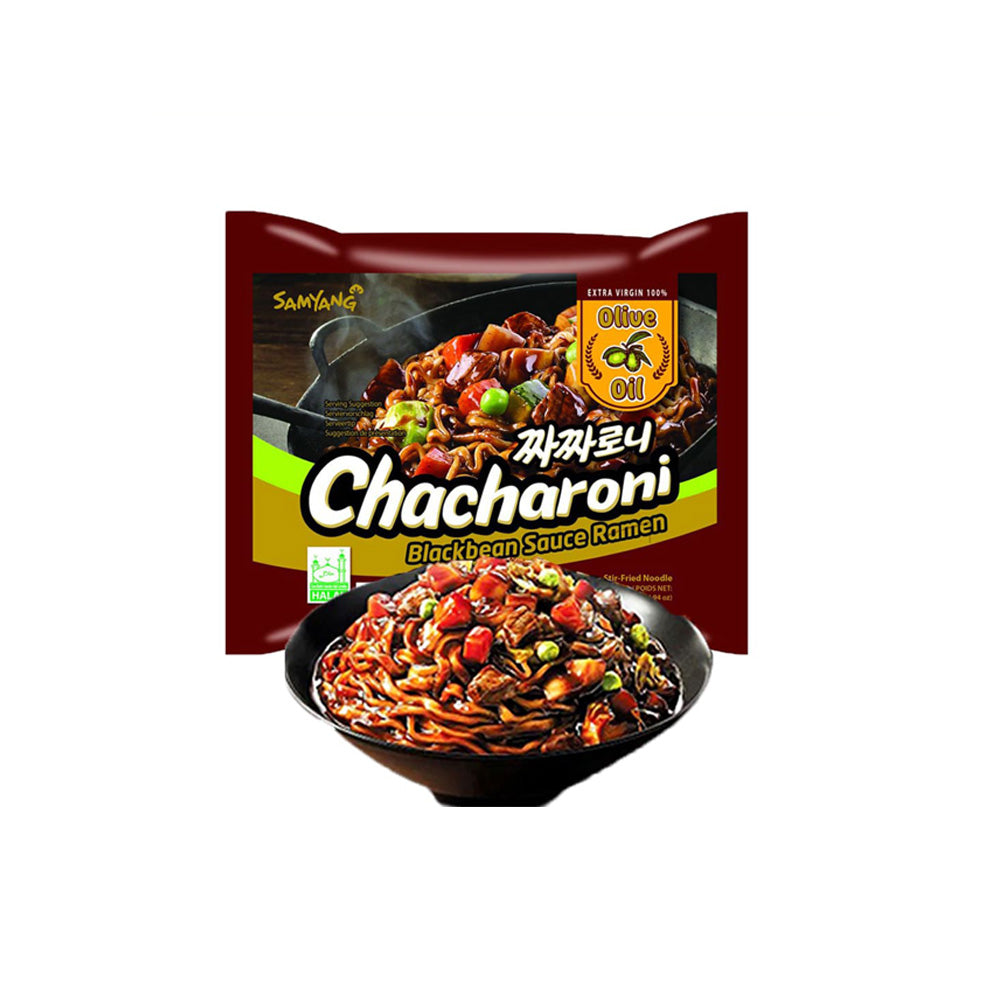 Fideos Ramen Coreano Chacharoni Jjajang Halal 140g SamYang ...