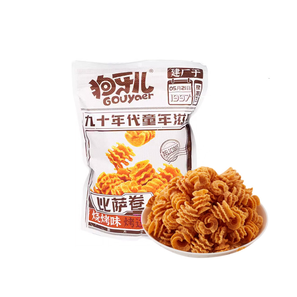Snack Crujiente Chino Guoba BBQ 188g – Aperitivo Asiático Sabor Barbac ...