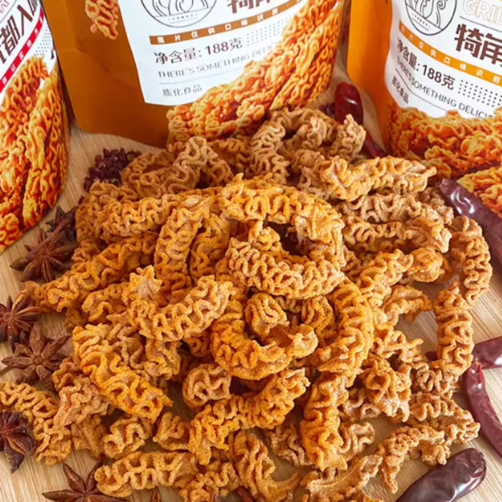 Snack Crujiente Chino Guoba BBQ 188g – Aperitivo Asiático Sabor Barbac ...