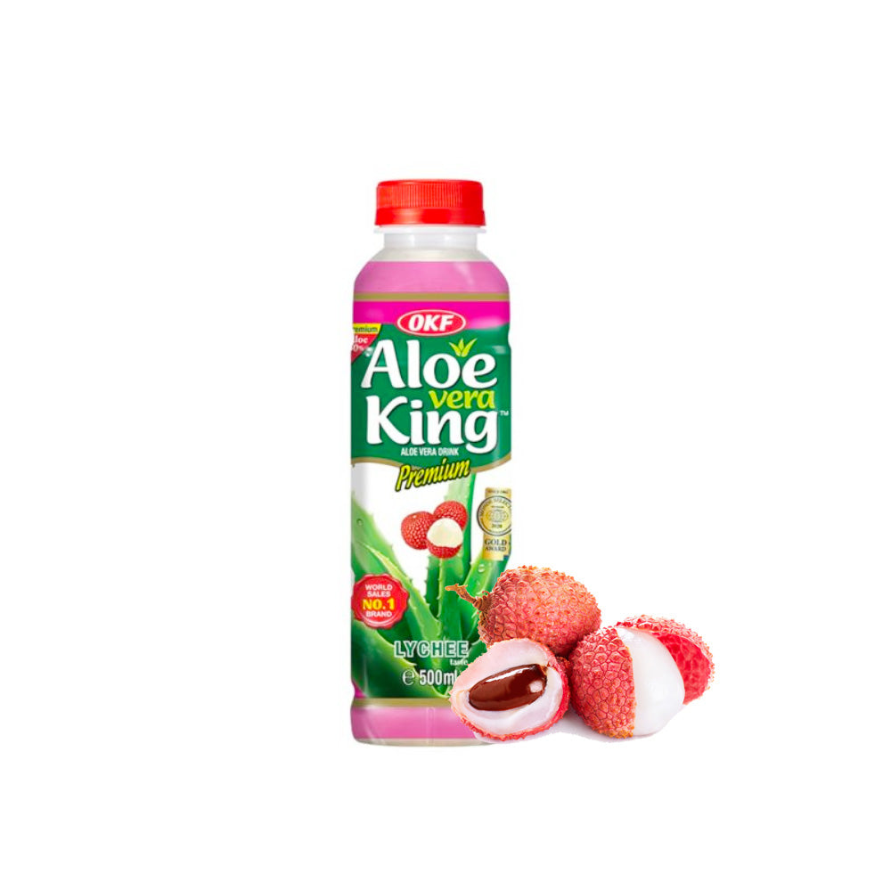 Bebida de Aloe Vera King Sabor a Lychee 500ml OKF – Alimentacion ...