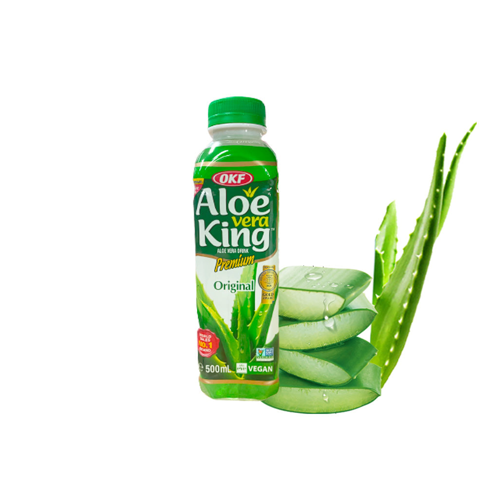 Bebida de Aloe Vera King Original 500ml OKF – Alimentacion Asiatica KIMJIA