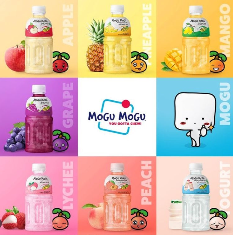 Mogu Mogu Bebida Sabor Fruta de la Pasión 320ml – Alimentacion Asiatica KIMJIA