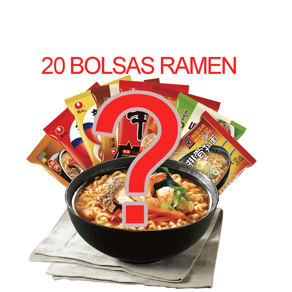 20 Bolsas Ramen｜ Caja Sorpresa – Alimentacion Asiatica KIMJIA