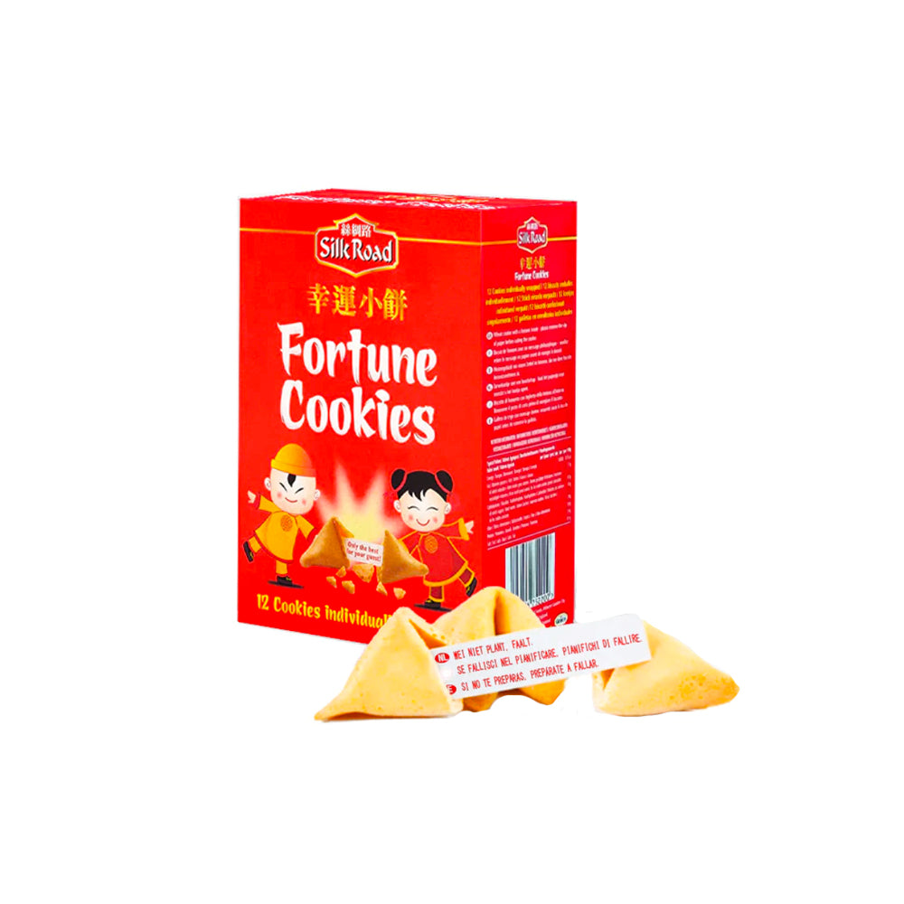 Galleta de la Fortuna con Mensajes en 6 Idioma 12u Silk Road ...