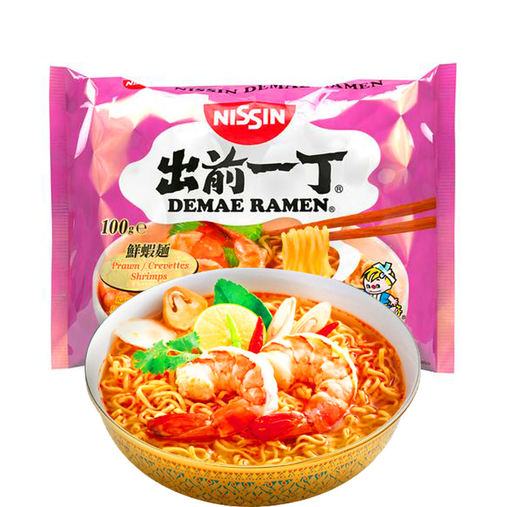 Ramen Japoneses Sabor Gambas 100g Nissin – Alimentacion Asiatica KIMJIA