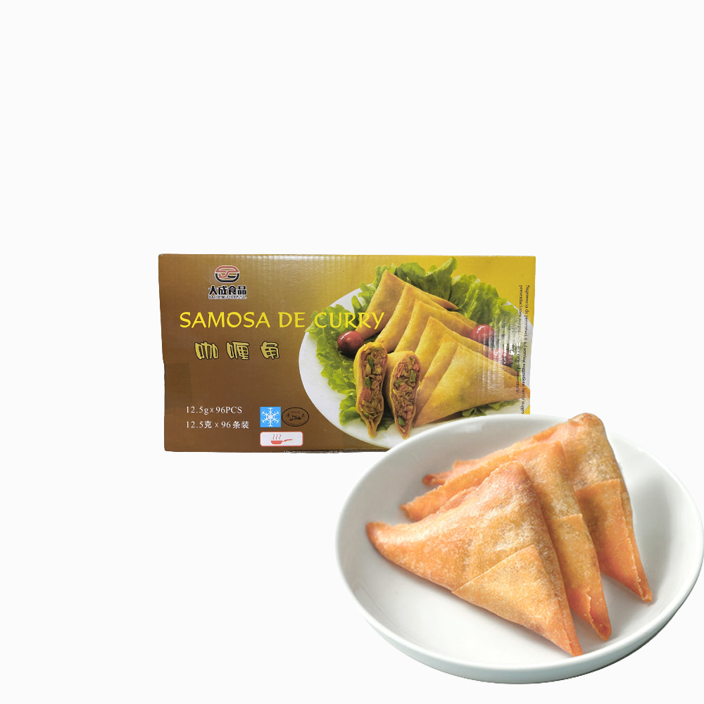 Samosa De Curry ｜ Triangulo al Curry Vegetal 1200g – Alimentacion Asiatica KIMJIA