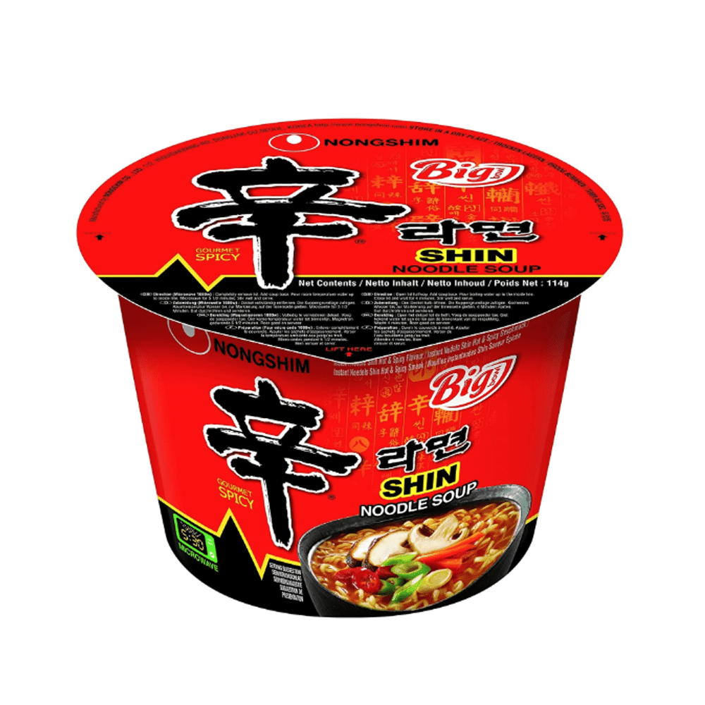 Shin Ramen Cup 117g Nongshim – Alimentacion Asiatica KIMJIA