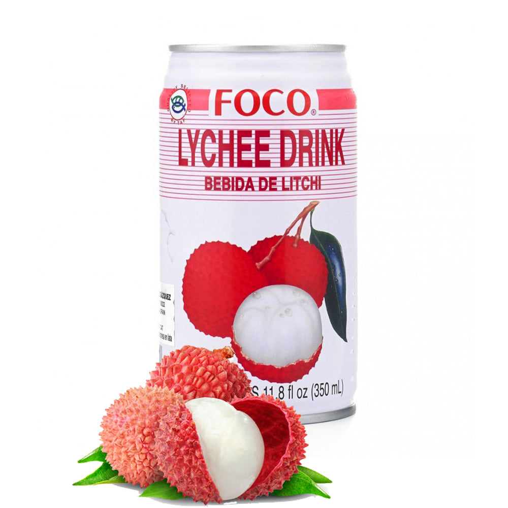 Bebida De Lychee Nectar 350ml (Foco) – Alimentacion Asiatica KIMJIA