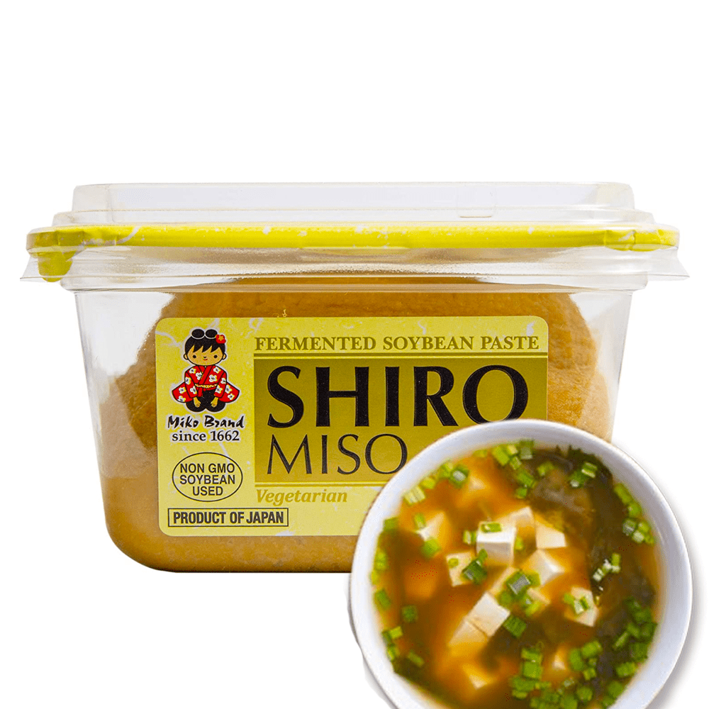 Shiro Miso – Miso blanco japonés tradicional 300g Miko Brand – Alimentacion Asiatica KIMJIA