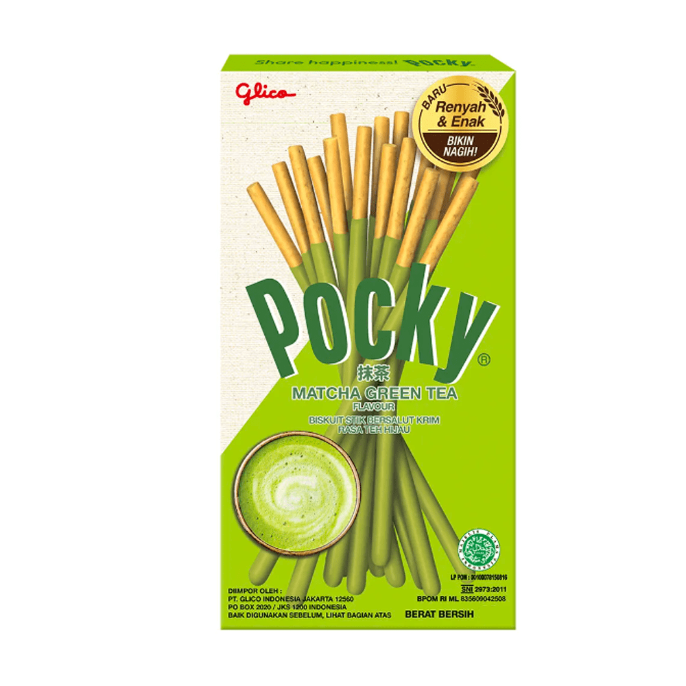 Pocky Sabor Te Macha 39g Glico – Alimentacion Asiatica KIMJIA