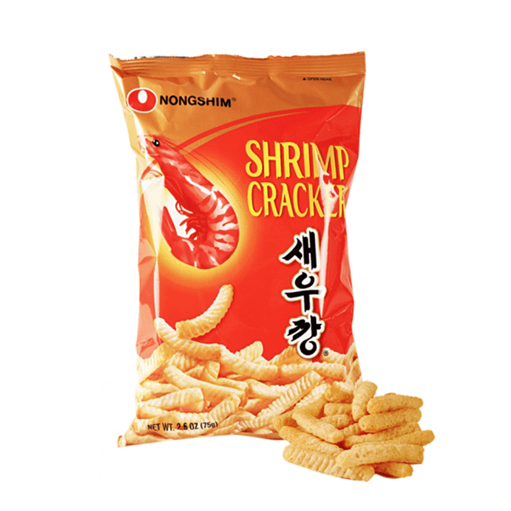 Snack Coreano Sabor a Gambas 75g Nongshim – Alimentacion Asiatica KIMJIA
